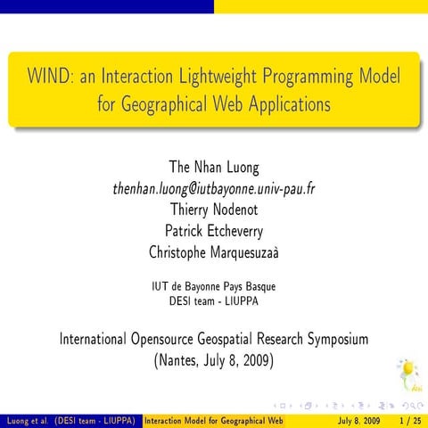 WIND presentation | PDF