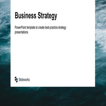 Business Strategy Presentation Template 2023 - By ex-Mckinsey and BCG ...