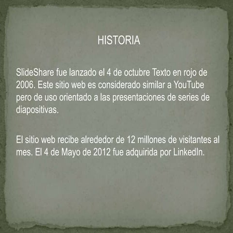 Qué es SlideShare.pptx manera de uso y ventajas | PPTX