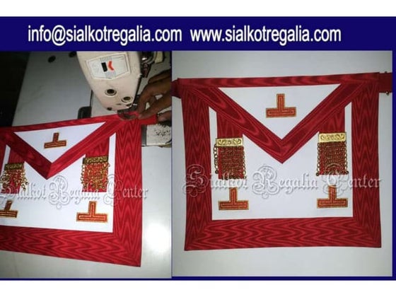 Masonic regalia Craft lodge MM Apron | PPTX