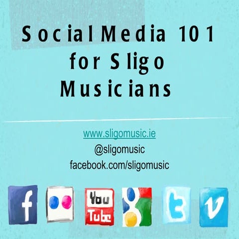 Sligomusic presentations