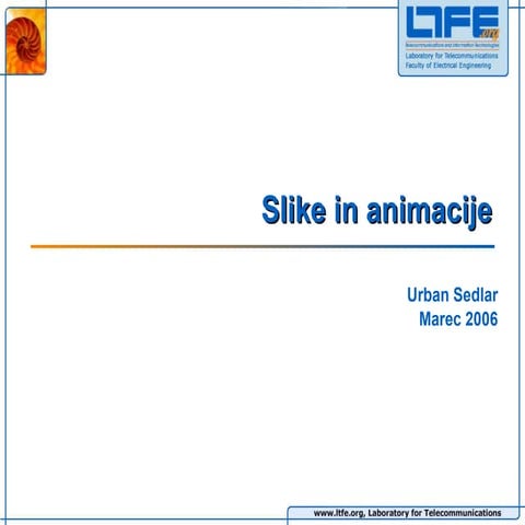 Slike in animacije | PPT