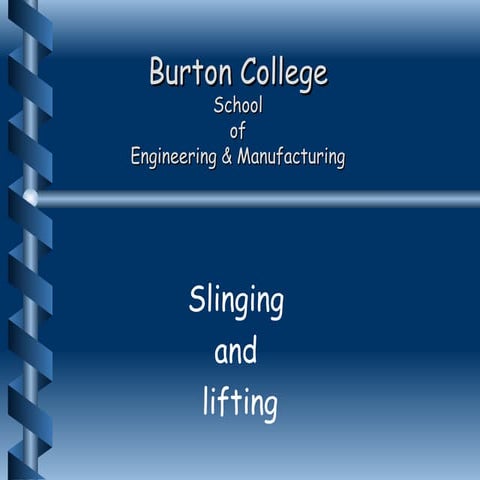 slinging tools & selecting lifting Equipment.ppt