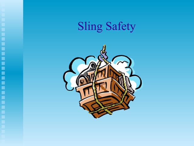 Lifting Sling Safety | PPT