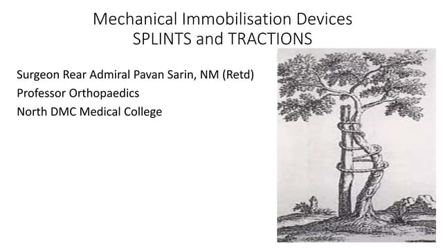 Presentation for skin traction | PPTX
