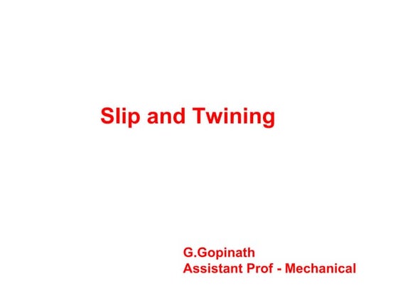 Presentation Slip System | PPT