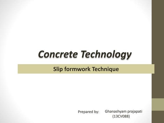 Slipform | PPT