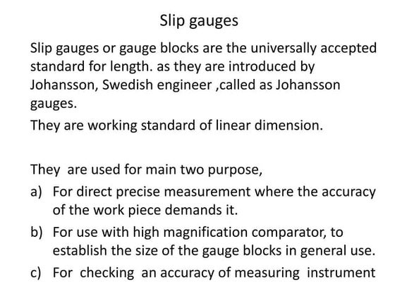 SLIP GUAGE | PPTX