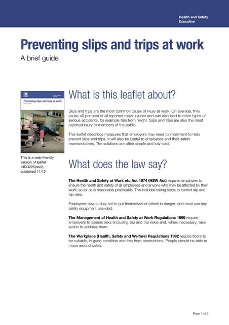 Shop floor safety | PDF