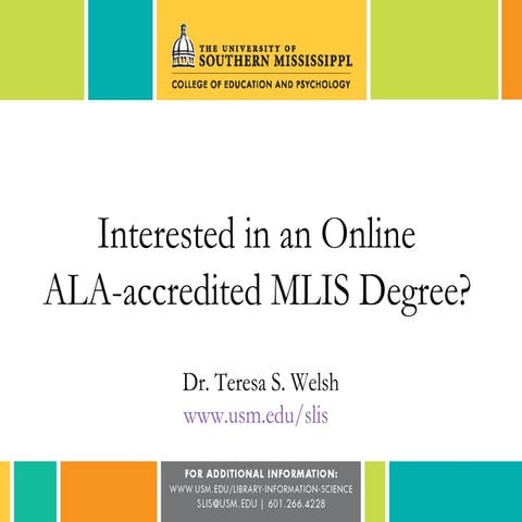 ISI Master of Science in Library and Information Science (MSLIS ...