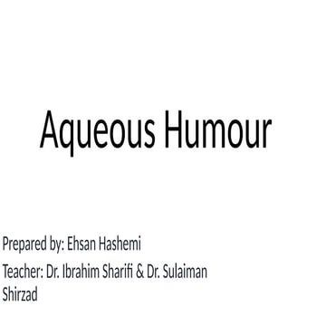 Uveal tract anatomy and physiology with descriptions | PPTX