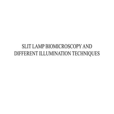 Retro illumination | PPTX