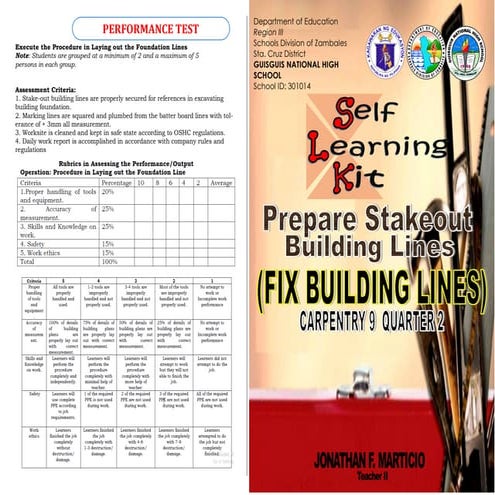 Setting out of building | PPTX