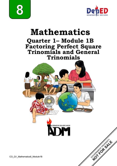 LESSON PLAN IN GRADE 8 MATH FACTORING BY GCMF | DOCX | Educational ...