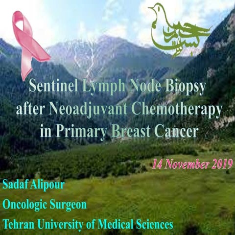 Sentinel Lymph Node Biopsy After Neoadjuvant Chemotherapy In Primary