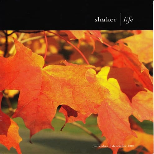 Shaker Life magazine, Nov/Dec | PDF