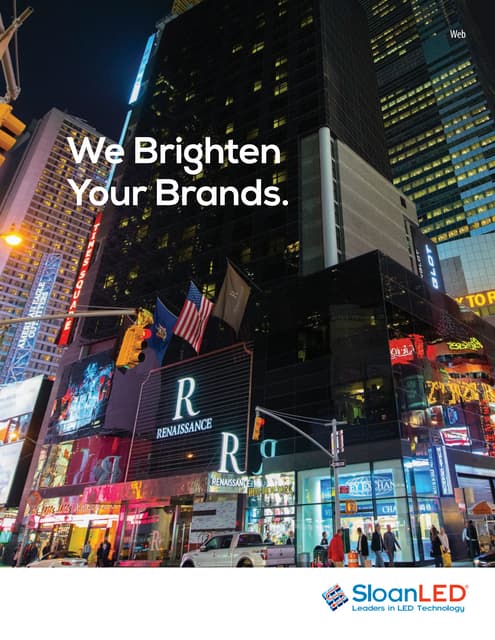 2017 SloanLED Lighting Systems Brochure (Global) | PPT