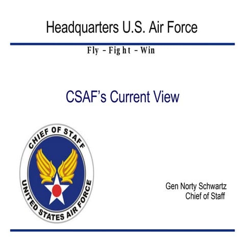 CSAF Guidance | PPT