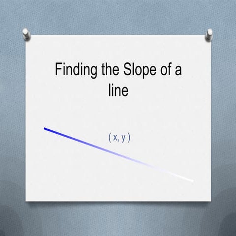 Slope | PPT