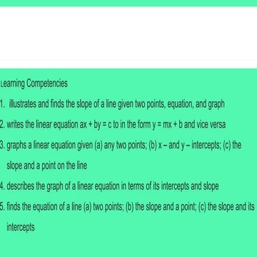 Slope of intercept for grade 8 students.pptx