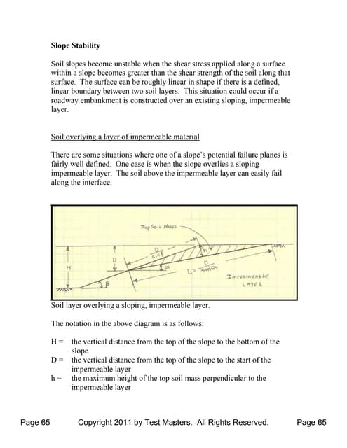 Geotechnical Engineering-II [Lec #26: Slope Stability] | PPSX | Geology ...