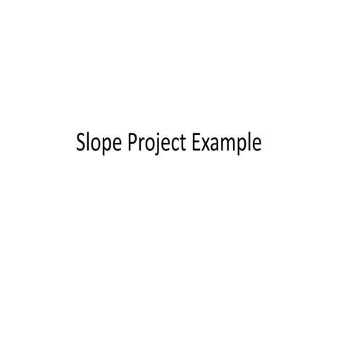 Slope example | PPTX