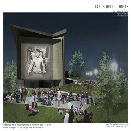 The Sloping Church | PPT