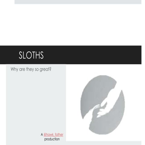 Sloth presentation | PPTX