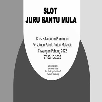 Slot presentation for JBM(Bantu Mula).pptx