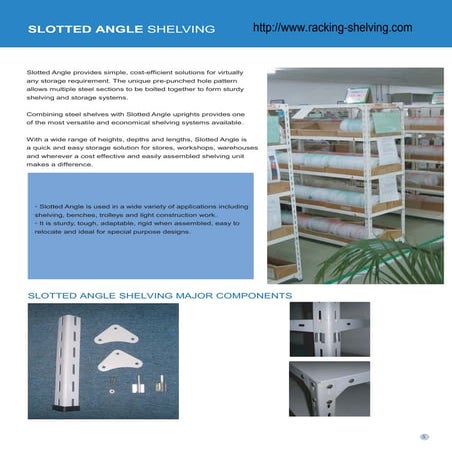 Slotted angle shelving | PDF
