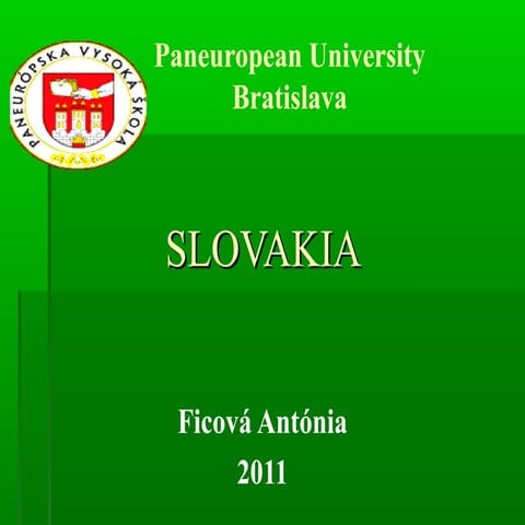 ppt of Slovakia | PPT