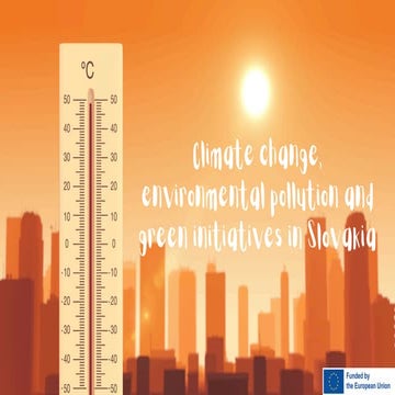 Climate change, environmental pollution and green initiatives in ...