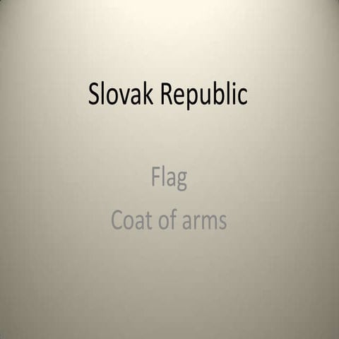 Slovak republic | PPTX