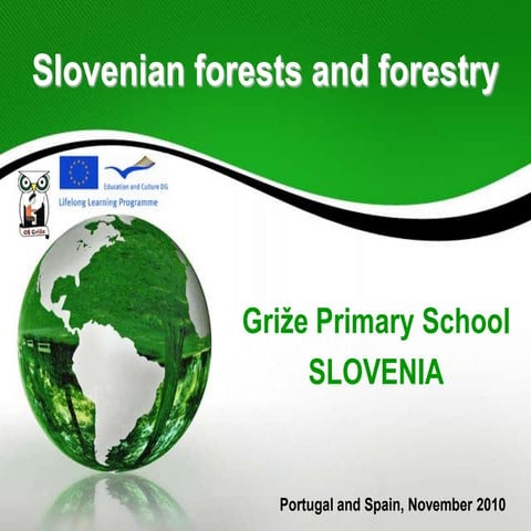 Slovenian forests and forestry | PPTX