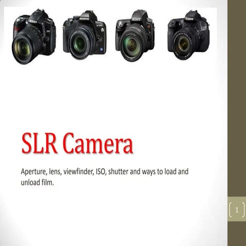 SLR Cameras | PPTX