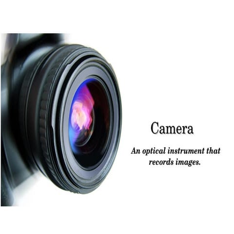 Slr digital camera | PPT | Cameras and Camcorders | Consumer Electronics