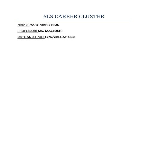 Paralegal Career Path | PPTX