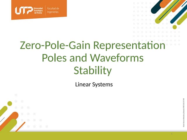 Transfer Function, Concepts of stability(critical, Absolute & Relative ...