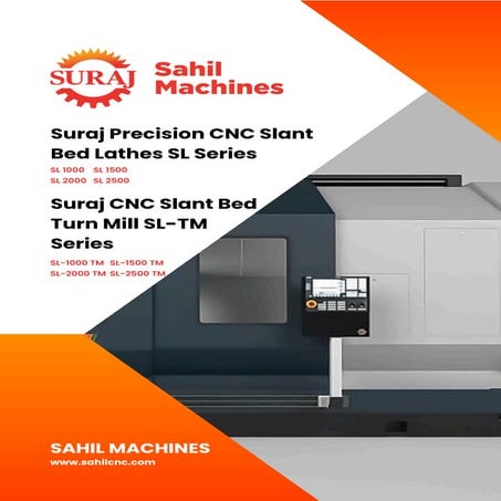Unveiling Precision: CNC Slant Bed Lathes & Turn Mill Machines - SL ...