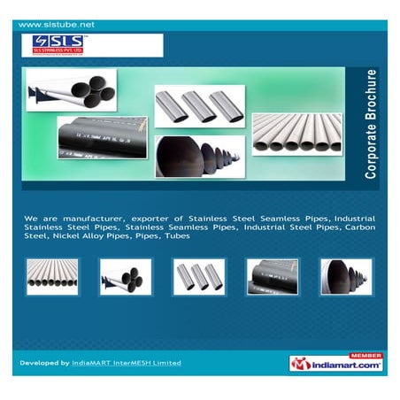 SLS Stainless Pvt.Ltd, Mumbai, Seamless Pipes | PDF