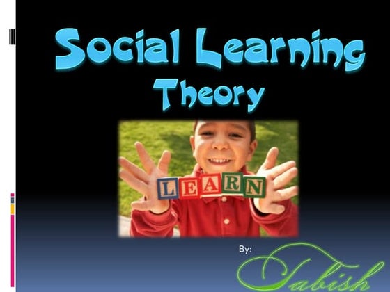 Social learning theory | PPTX