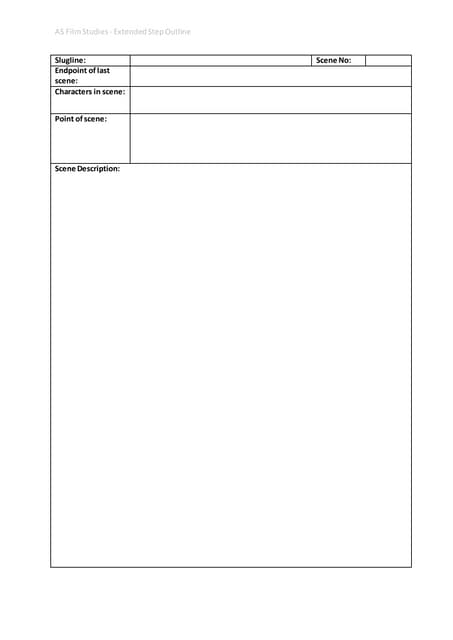 Camera shots, angels + movement handout | DOC | Photography | Arts and ...