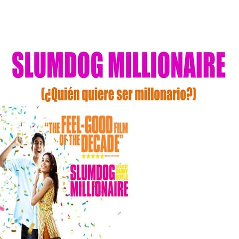 Slumdog millionaire | PPTX