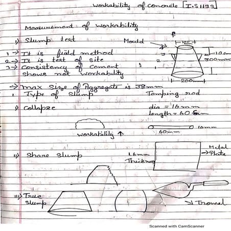Slump test | PDF | Civil Engineering Industry | Industries