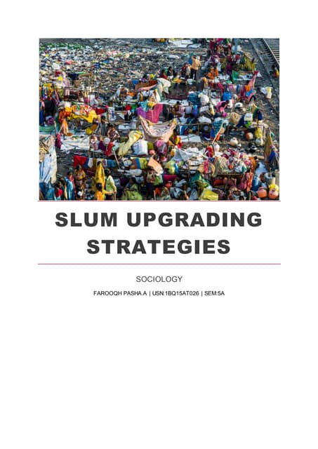 Slums Of India | PPTX