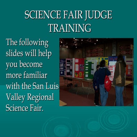 Science fair judging sheet | PDF