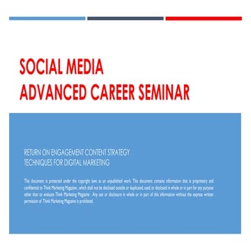 Sm advanced career -1 | PPT