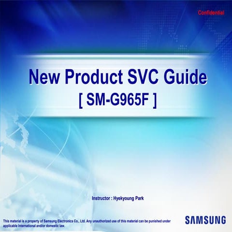 Samsung Galaxy S9+ Teardown and Identification of Key Components report ...