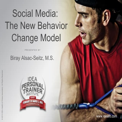 Social Media for Health Behavior Change | PPT