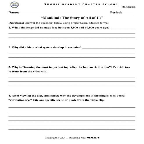 Sm 1.7 neolithic revolution | PDF